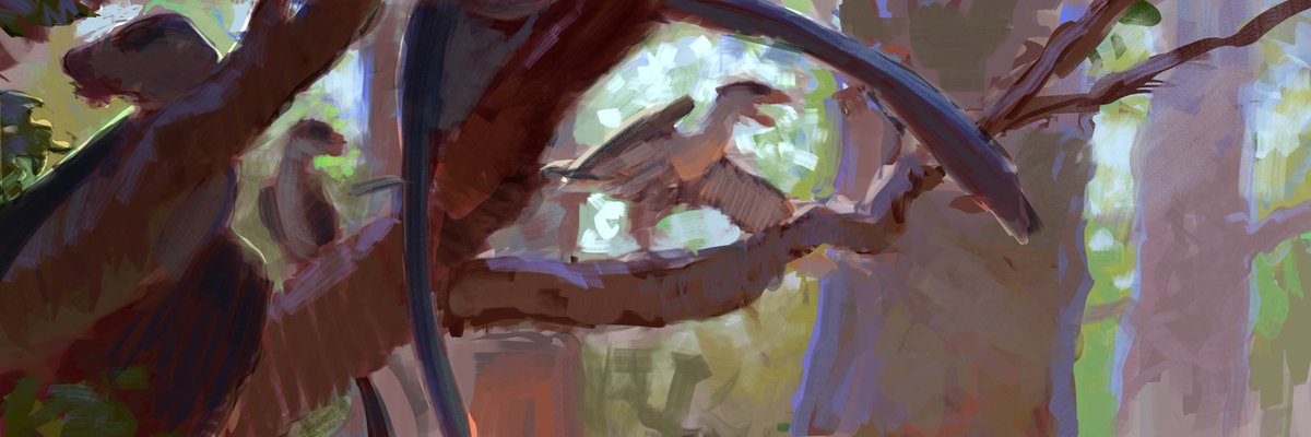 「I did quite a few exploratory sketches to settle on a compos」Pablo ...