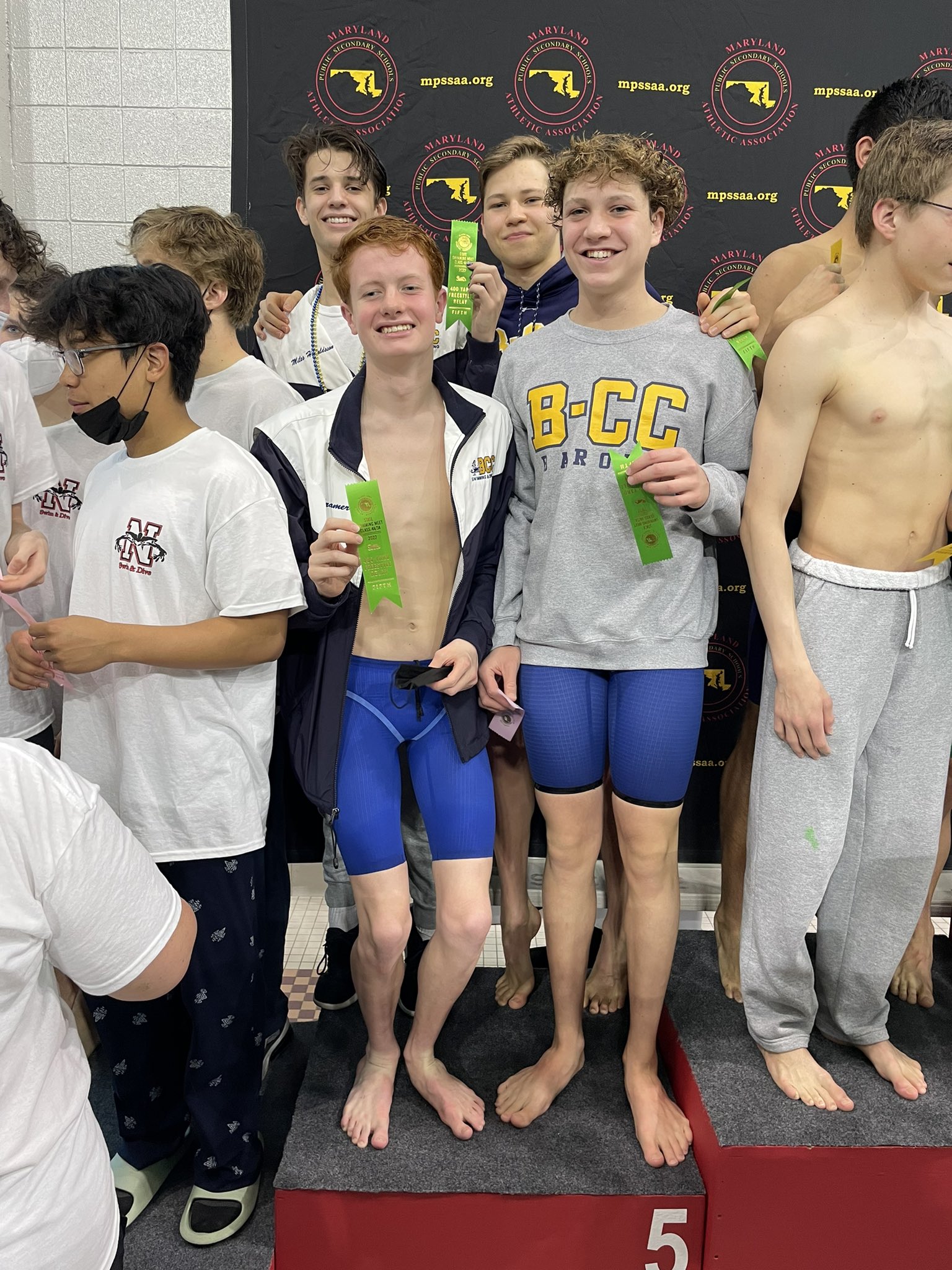 Middle School Boys Swim