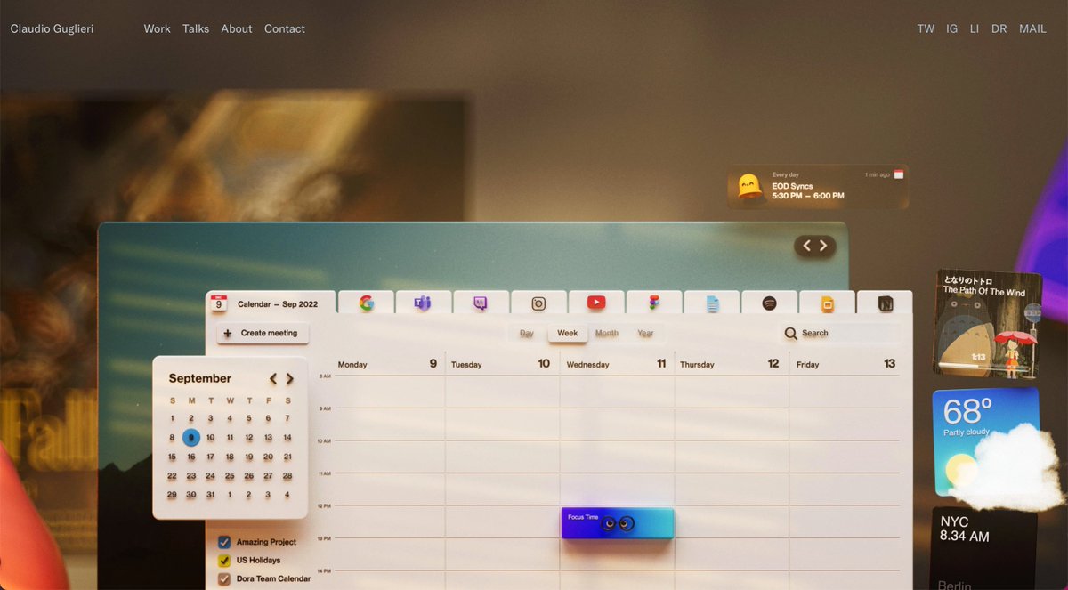 Let me know your fav personal / portfolio website from your fav makers ...