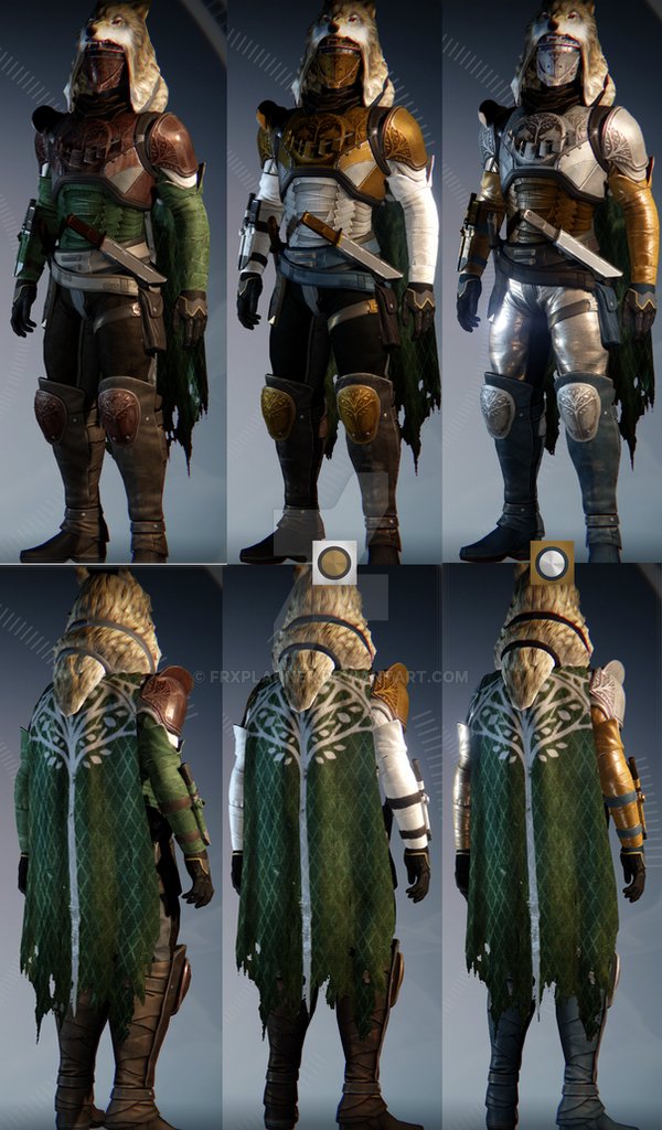 Destiny Titan Wolf Armor