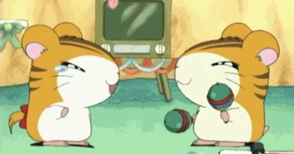 Hamtaro Stan And Sandy