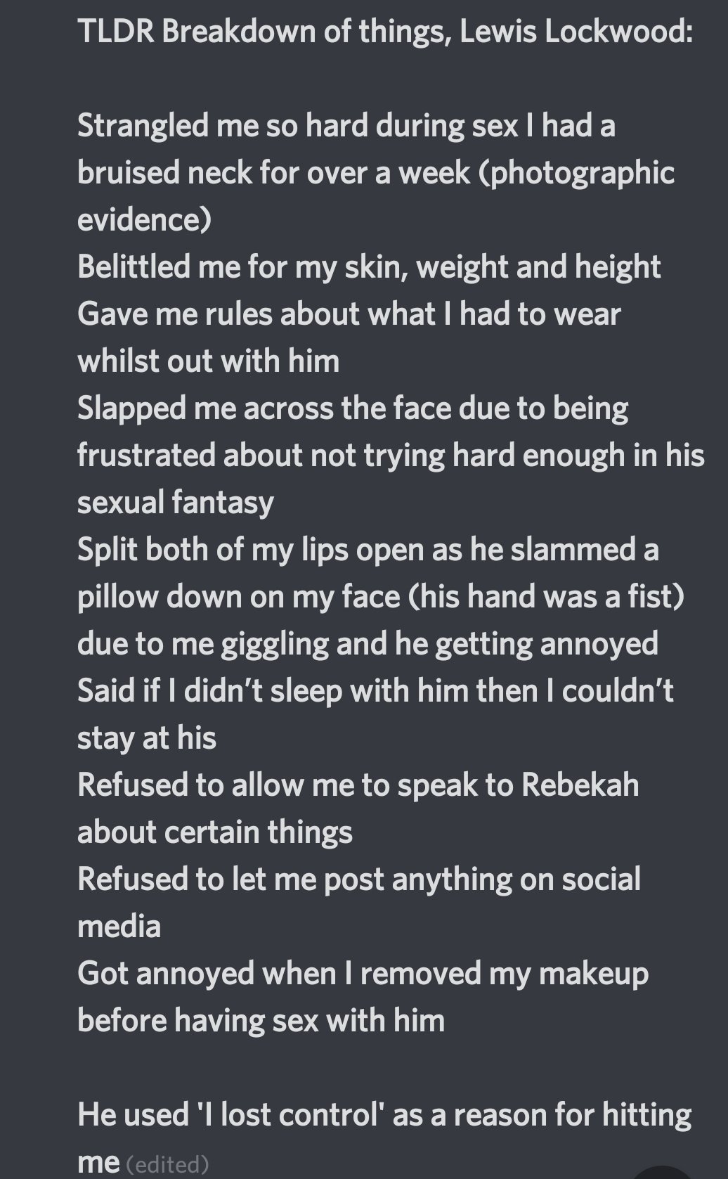 Strangled Neck Makeup