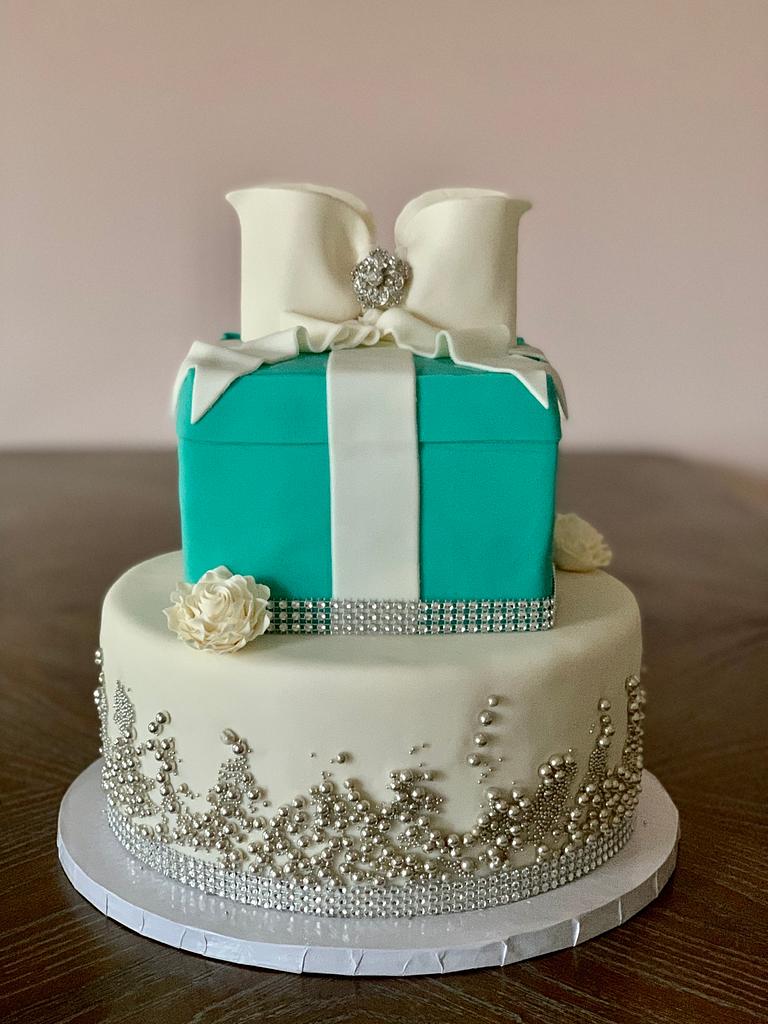Tiffany Inspired Cakes Tiffany & Co. Inspired: Happy 50th Birthday