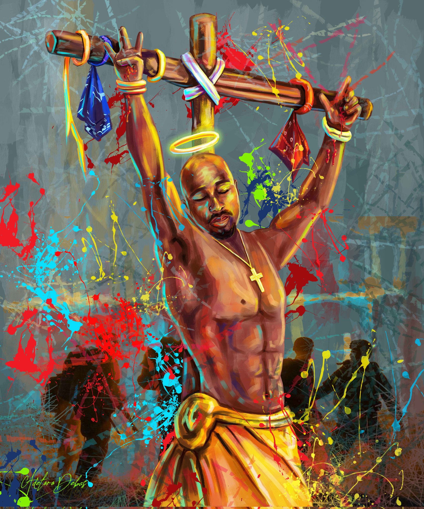 Svart Jesus 2pac Thug Life Music “If You Didn't Grow Up Listening