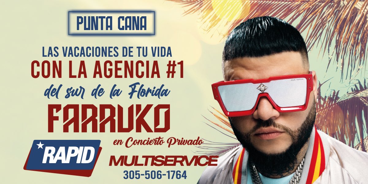 Farruko Concierto 2022 Cover
