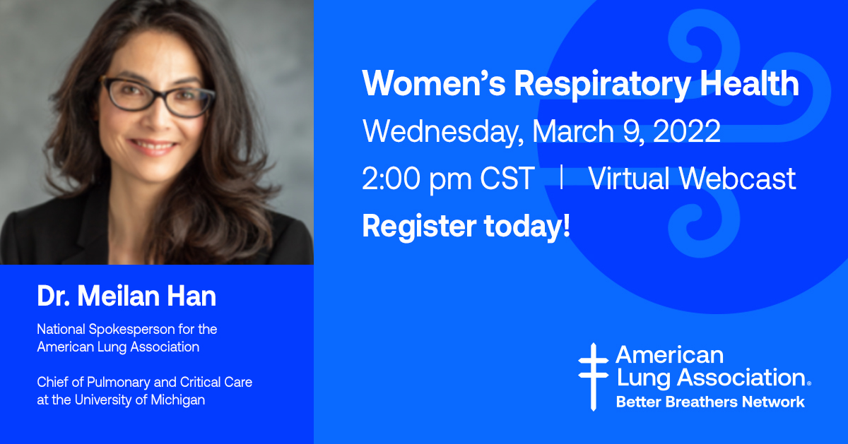 DYK ? The three most common lung diseases in women are asthma, COPD ...