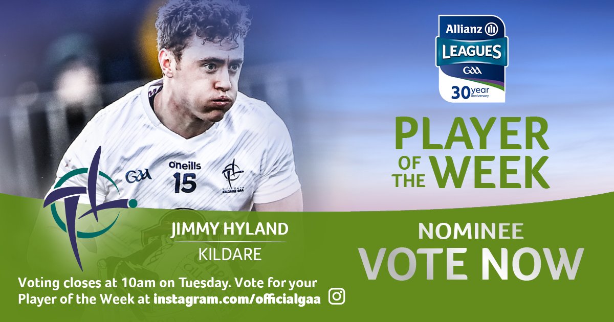 Jimmy Hyland was the main man for Kildare as they defeated Dublin for ...