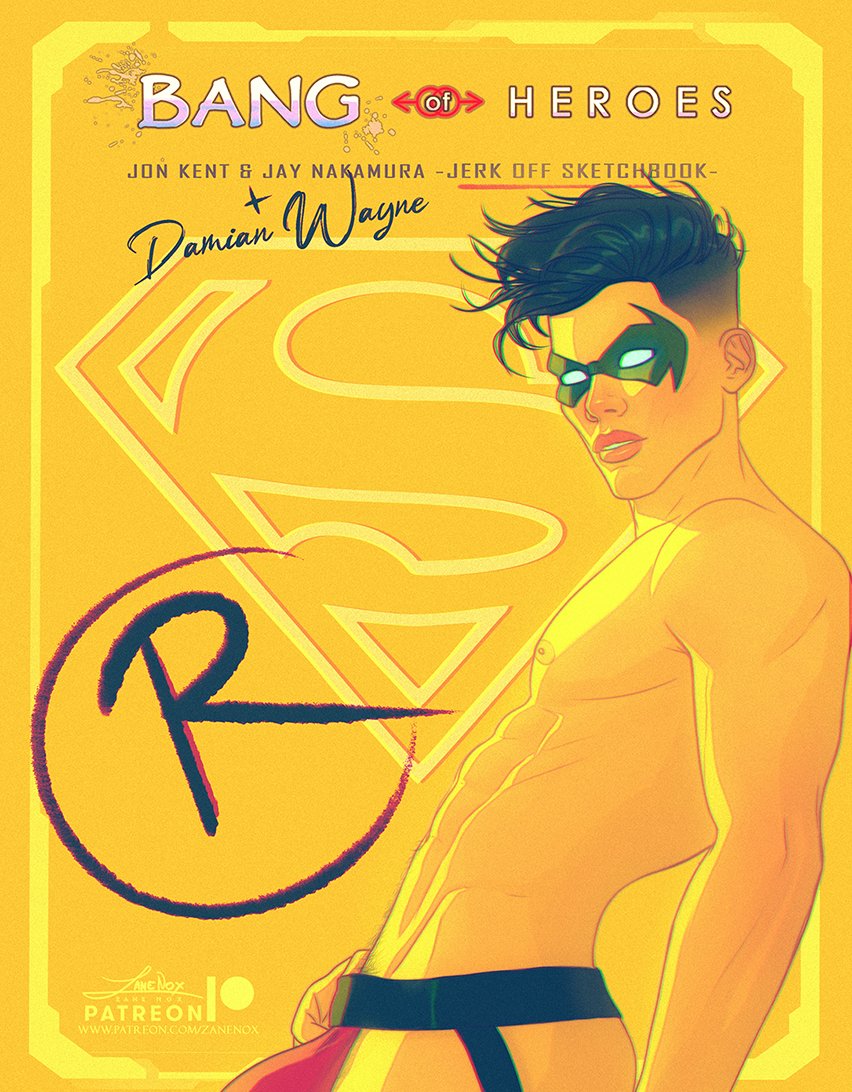 Zane Nox🔞 on Twitter: "⚣ Guess who's joining the fun 😜💦 -Jon Kent, Jay Nakamura & Damian Wayne ...