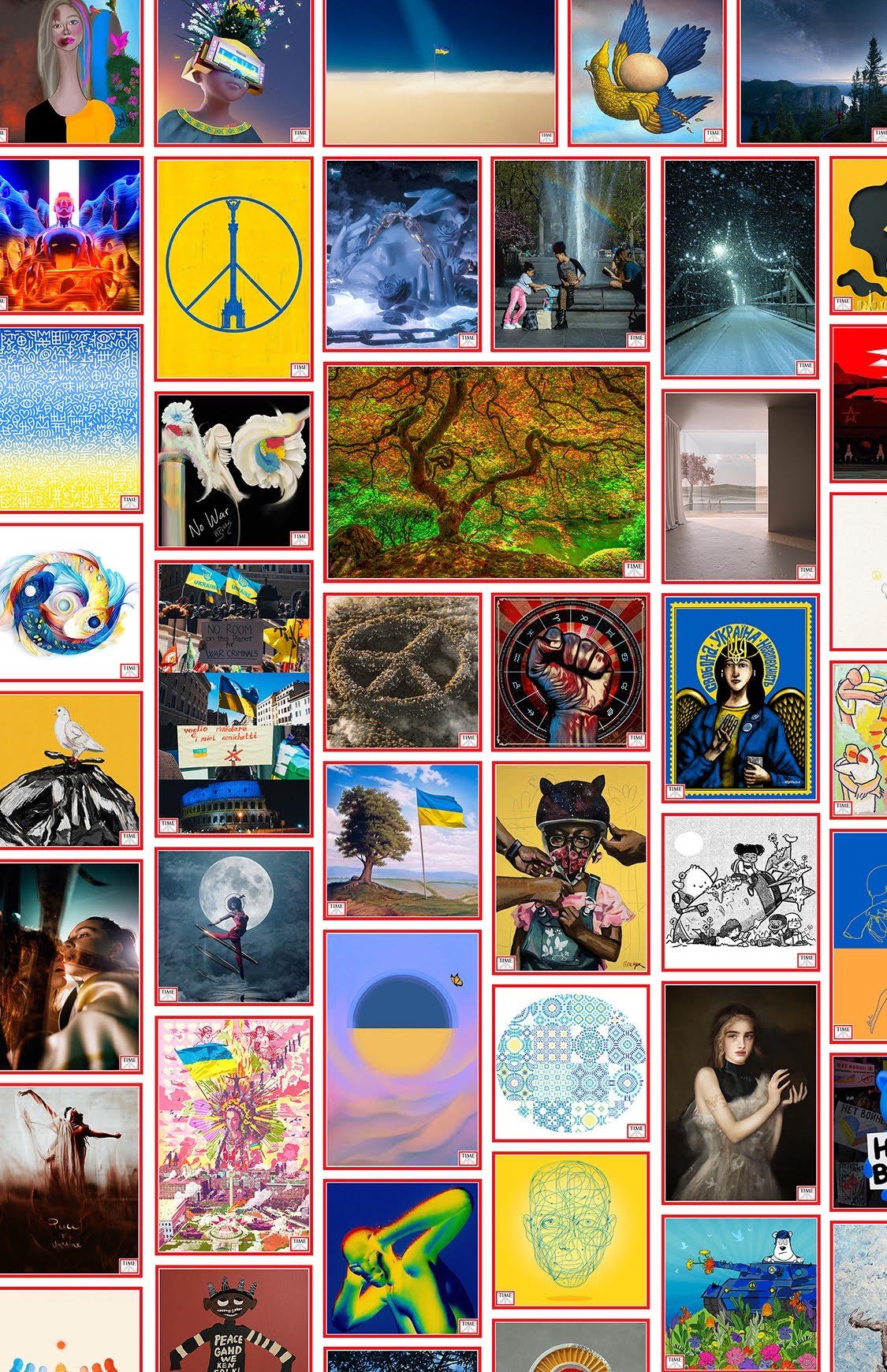 TIMEPieces ⏰ on Twitter: "Make Art Not War. Inspired by the spirit of ...