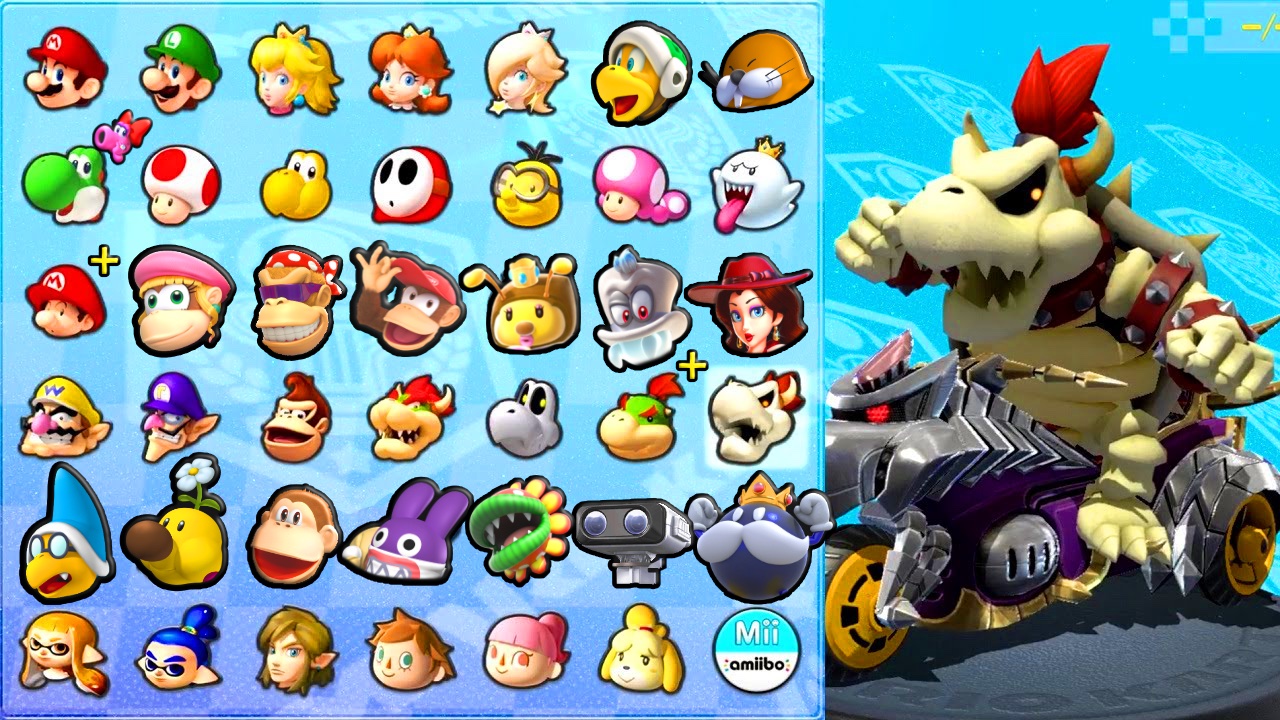 Mario Kart Wii U Characters Mario Kart Wii U Characters