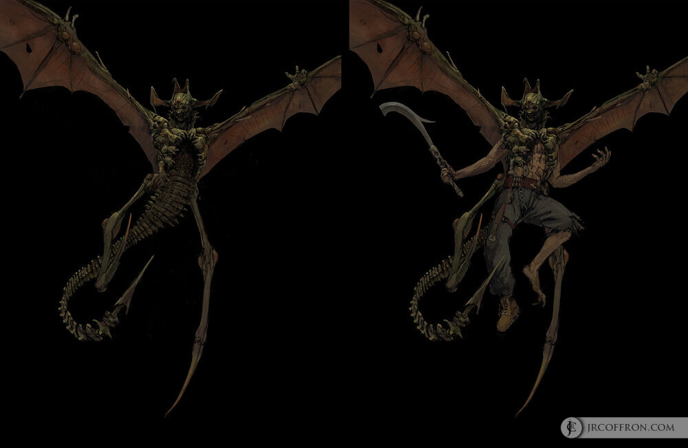 Jeepers Creepers Monster Flying