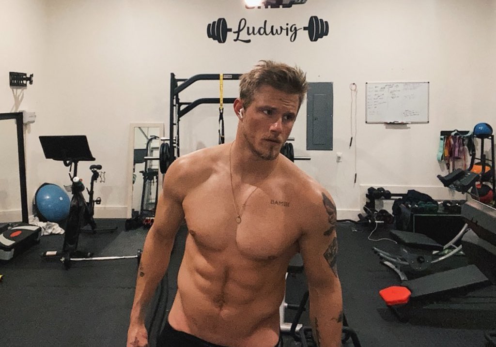 Alexander Ludwig Shirtless