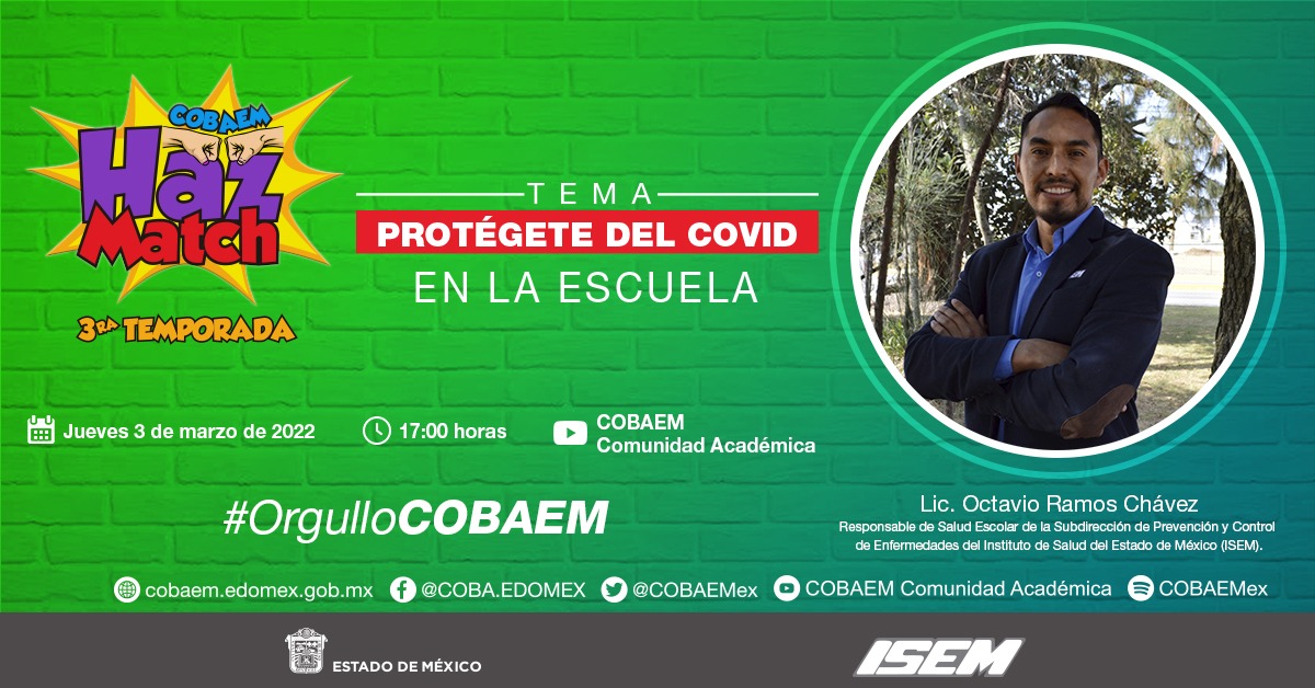 Secretaría De Salud Del Estado De México On Twitter Hazmatch Y