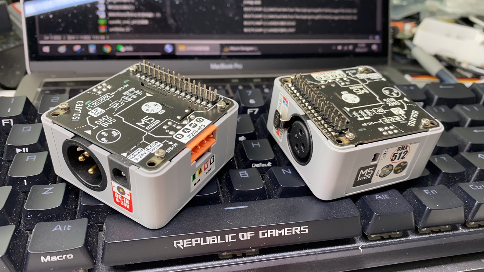 M5Stack on Twitter: "the two of DMX base are ready to ship to alpha user.…