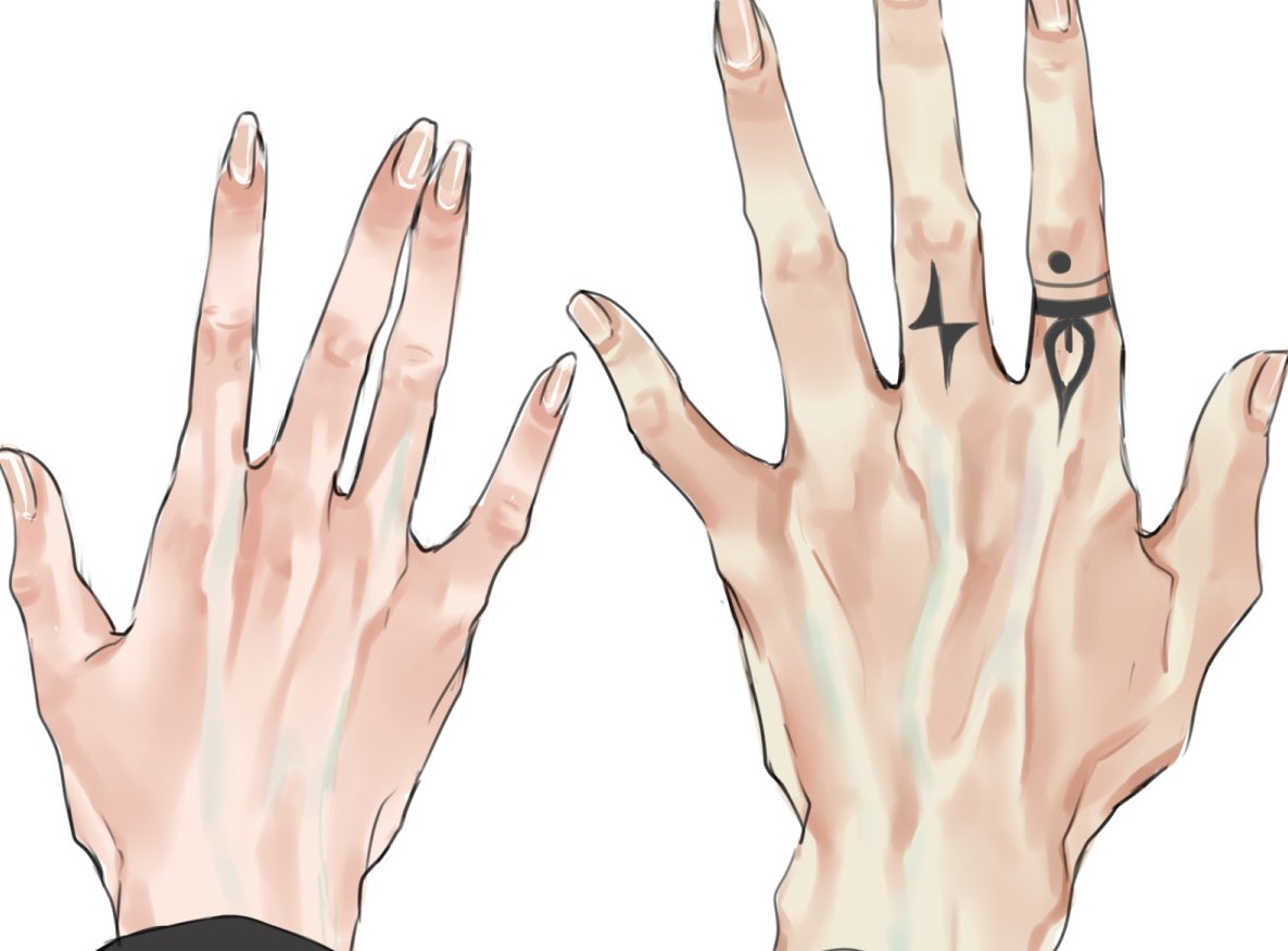 Women Hand Comparison