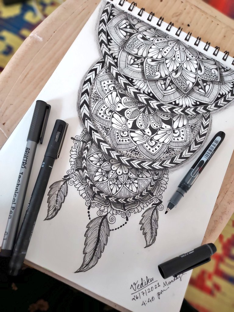 Dream Catcher Drawing Ideas