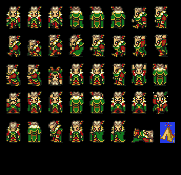 Link Sprite Snes