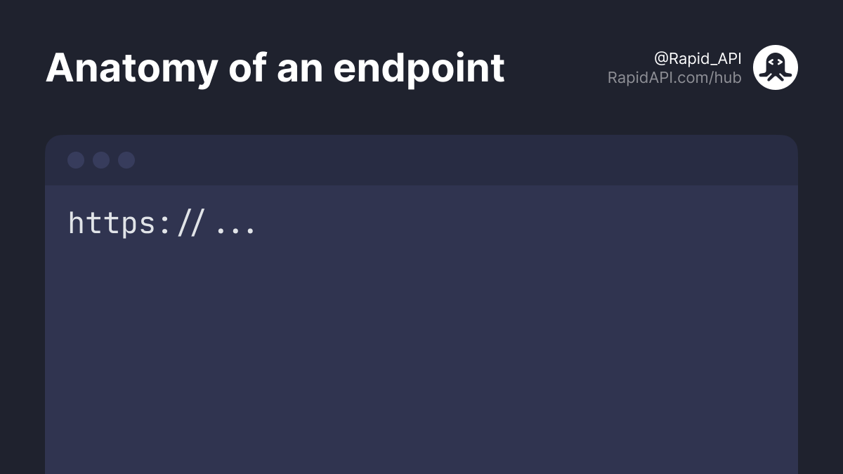 Anatomy of an API endpoint. Thread 🧵👇🏻 - Thread from Rapid @Rapid_API ...