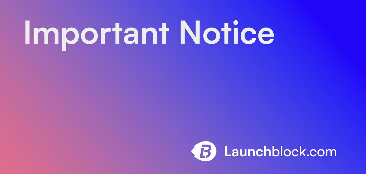 Launchblock.com on Twitter: "🚨Seed & Private Investors🚨 Before the token release of $LBP, a ...