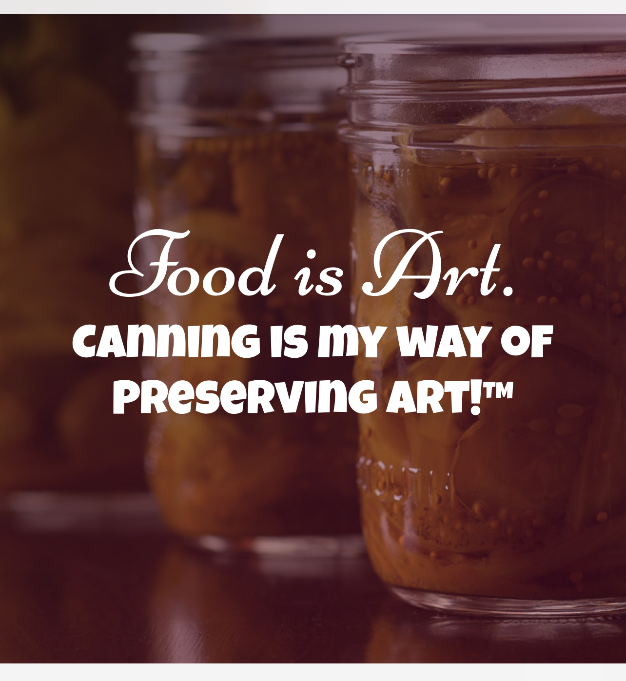 Preserving Food Quotes