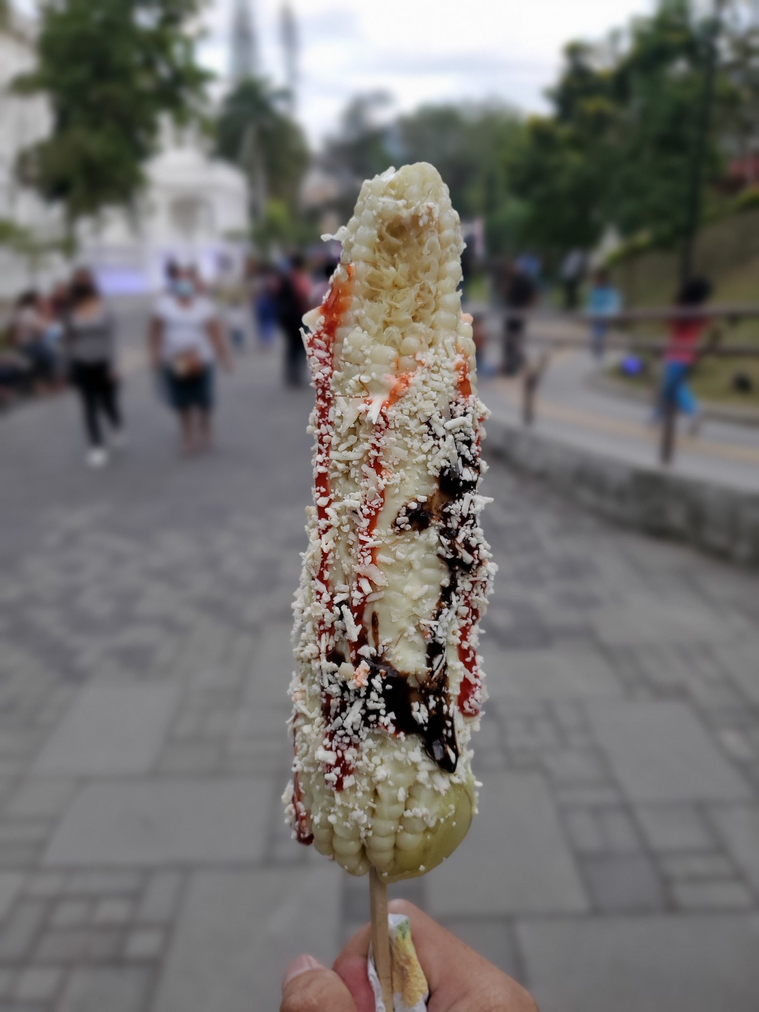 Elote Loco Cartoon