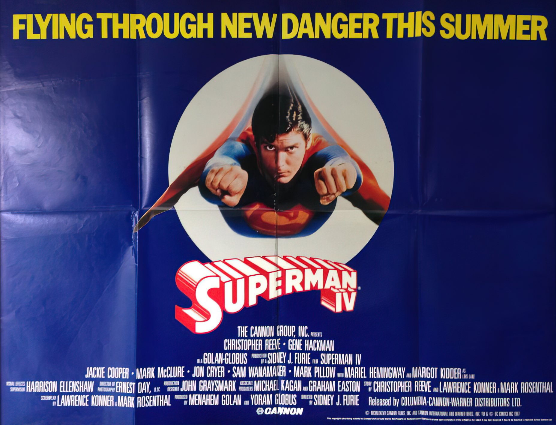 Superman 4 Poster