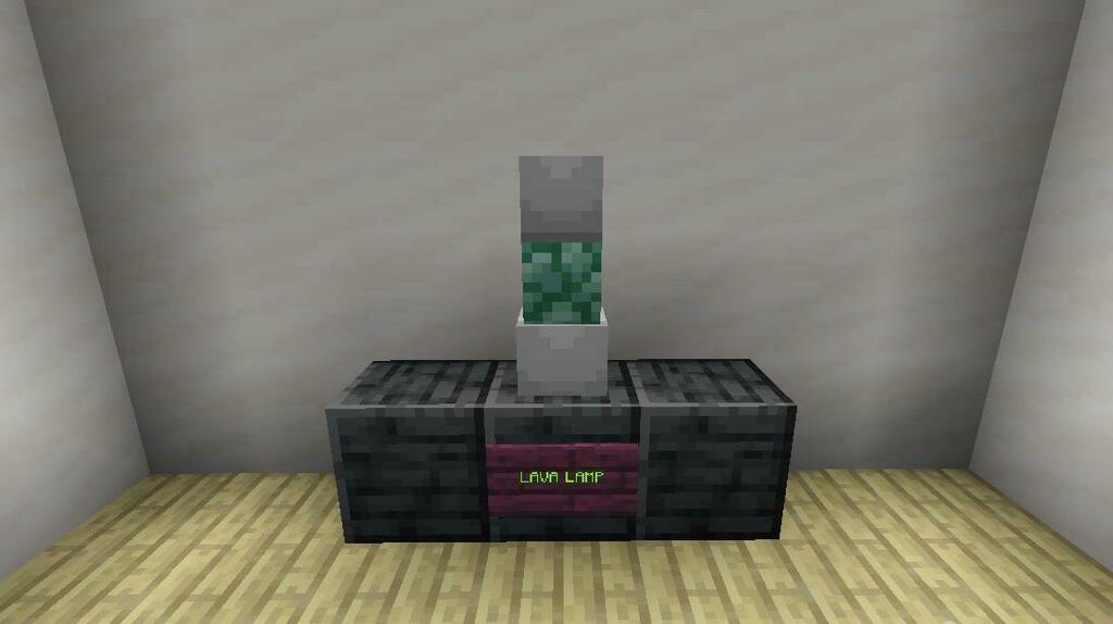 Minecraft Lava Lamp In Real Life