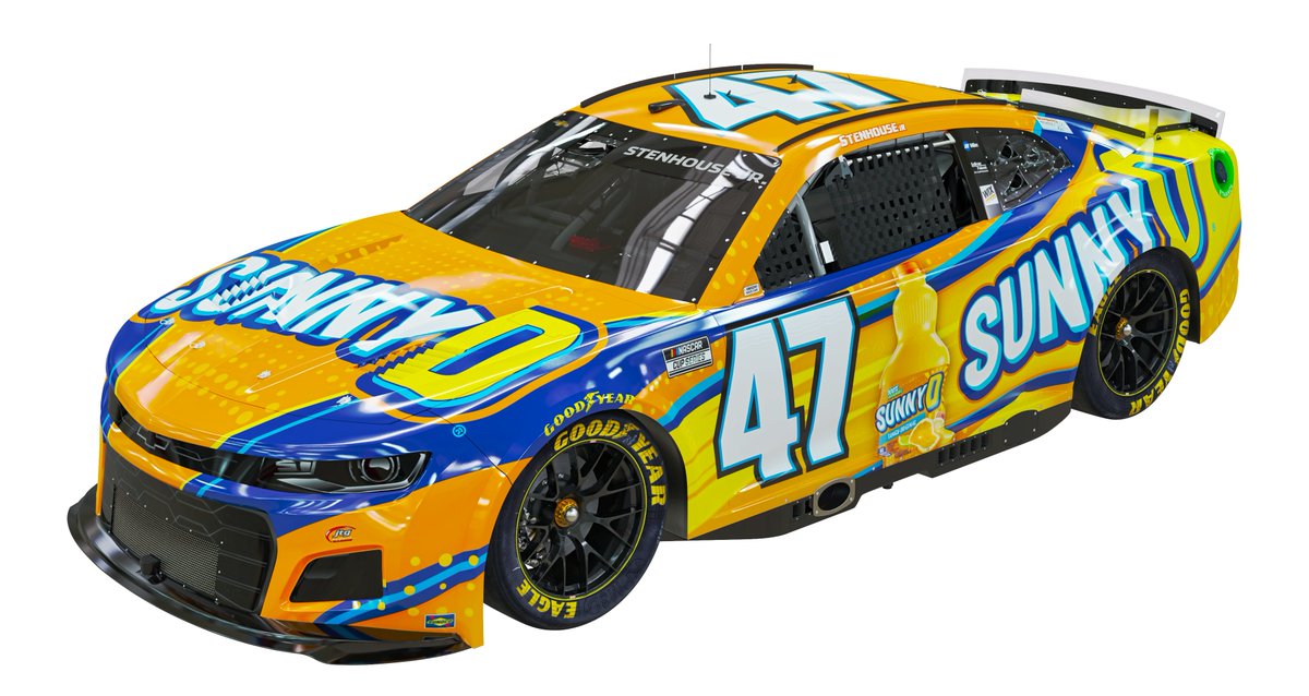 Ricky Stenhouse Jr’s SunnyD #47 paint scheme reveal for Las Vegas! : r ...