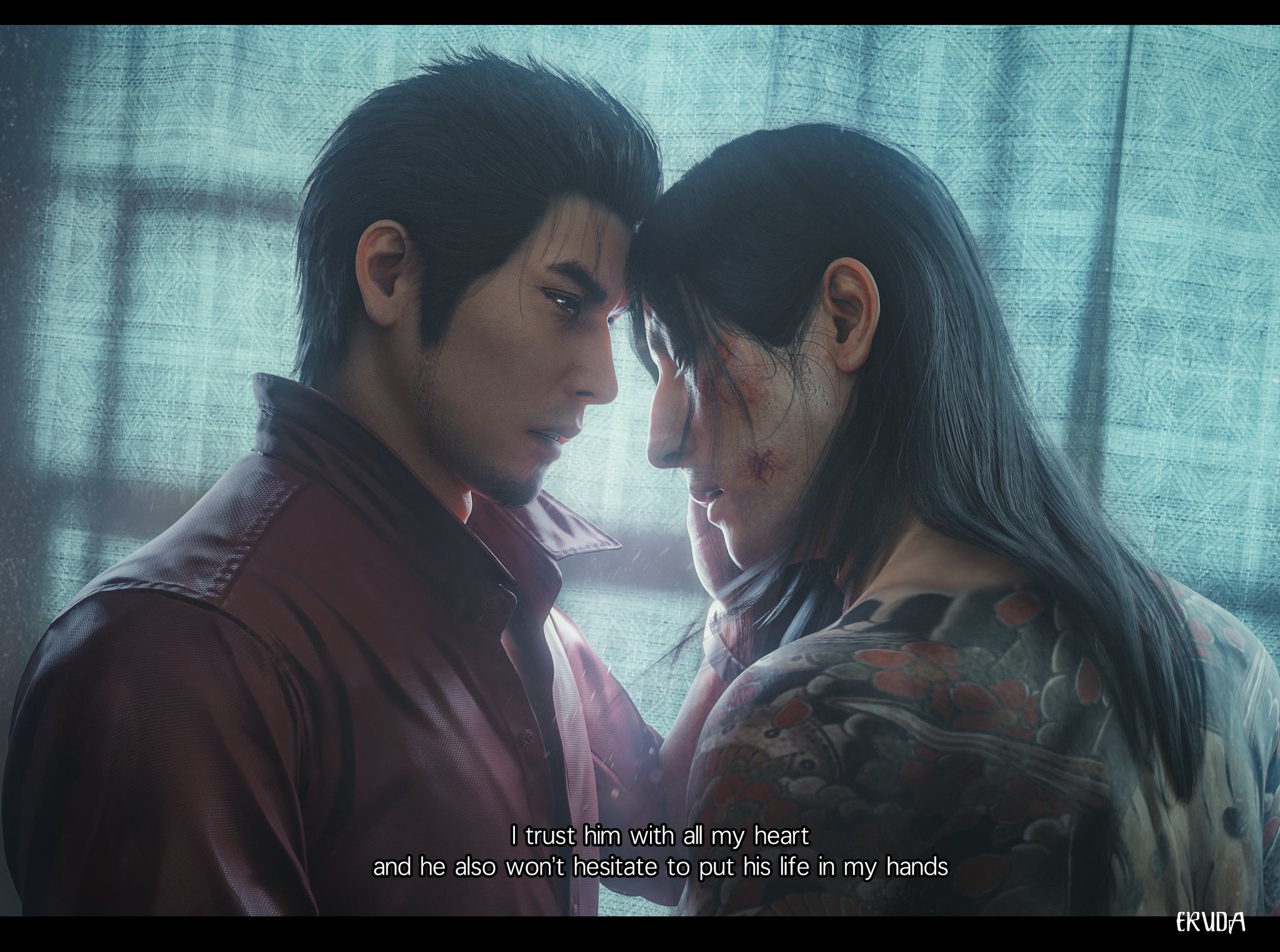 ERUDA🔞 on Twitter: "gift pic for my friend's kazumaji fanfic https://t.co/TPSkb3eW1n" / Twitter