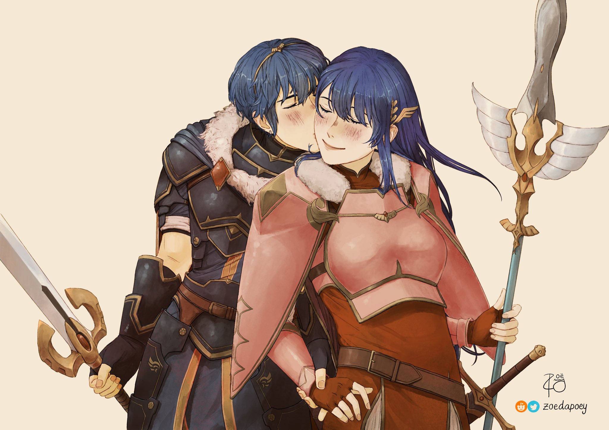 Zoë Kippin On Twitter Mr And Mrs Fire Emblem Fireemblem
