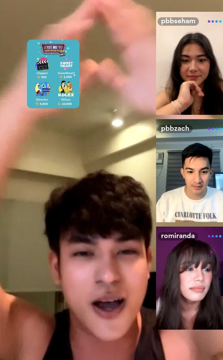 ZACHAM OFFICIAL on Twitter: "At nasa live naman ang dalawa kay Andrei ngayon. Hahaha #ZacHam ...