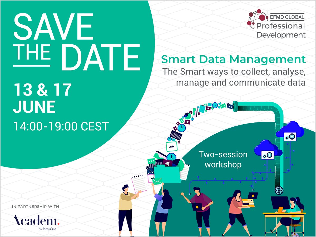 EFMD News on Twitter: "📂 How can #businessschools use #data to solve problems and identify ...