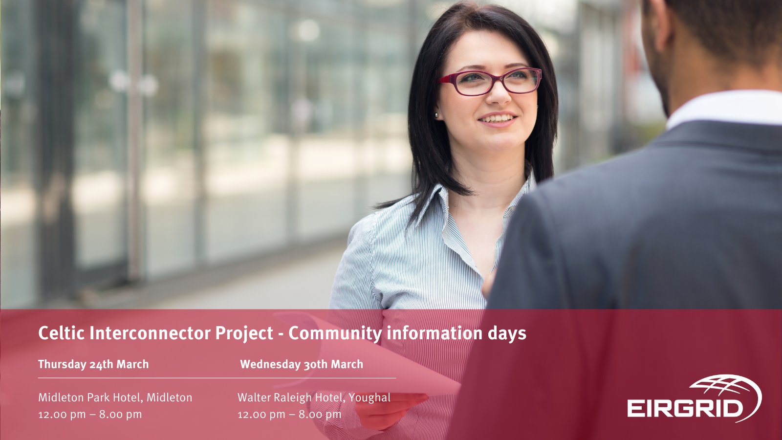 EirGrid Plc on Twitter: "📢Members of the EirGrid #CelticInterconnector project team will be in ...