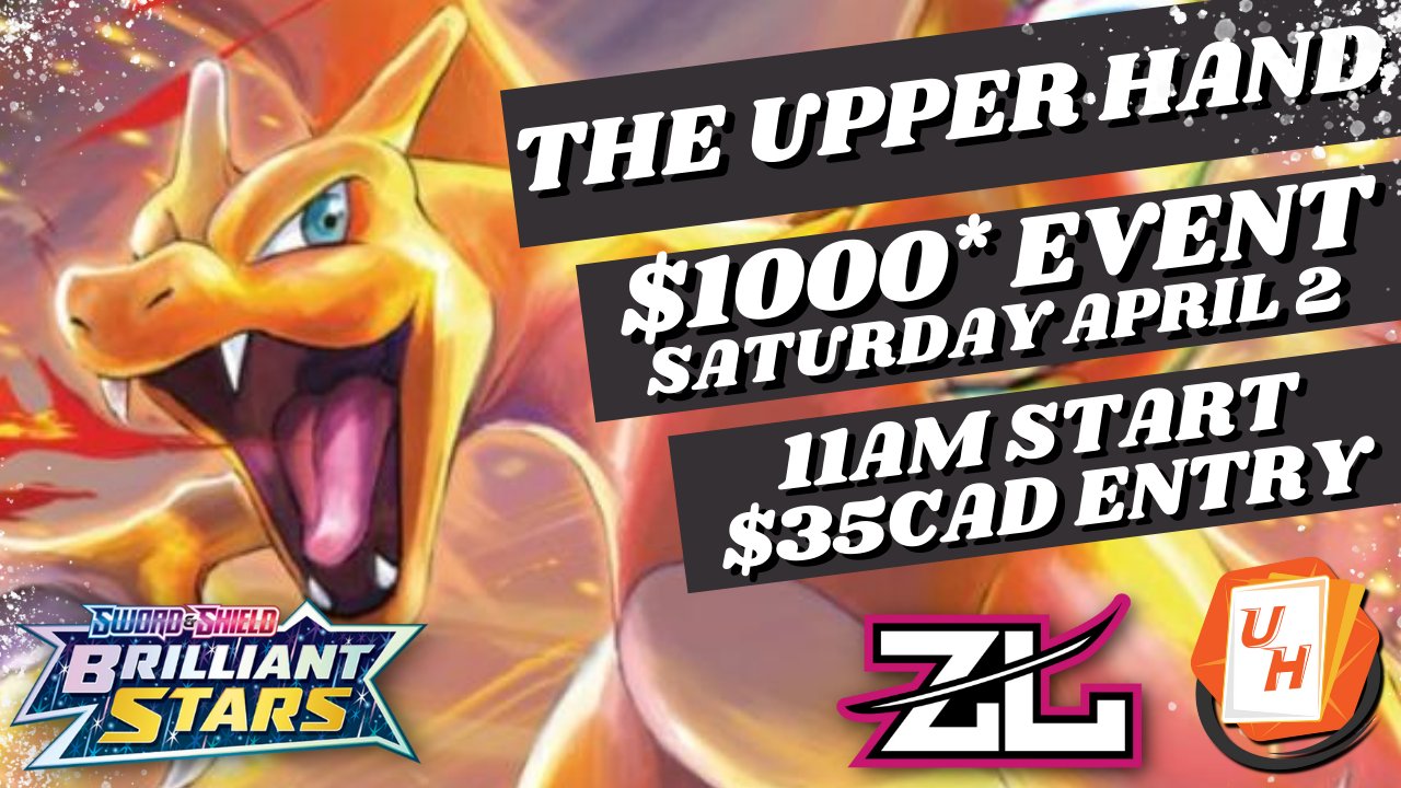 Zach Lesage and The Upper Hand $1K Event! - PokemonCard