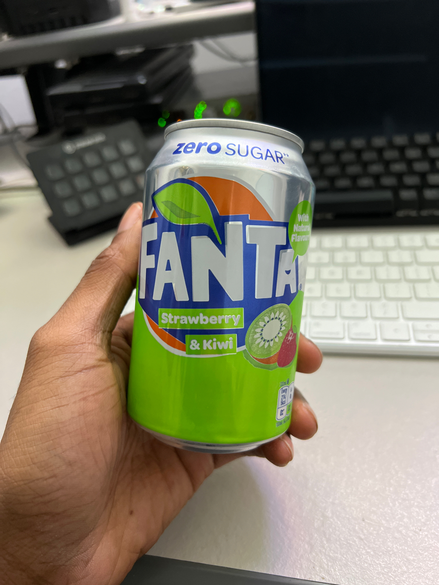 Fanta Zero Strawberry