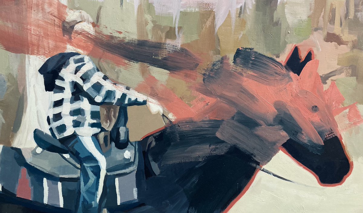 「Self portrait from 2019 based on childho」|Cat Graffamのイラスト