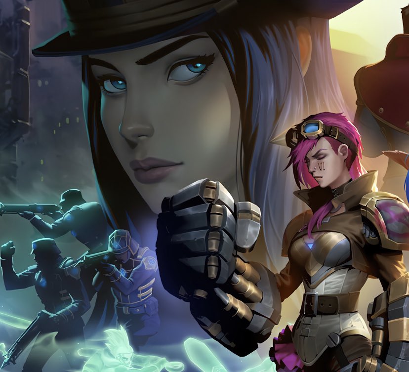 League Of Legends Vi And Caitlyn Wallpaper