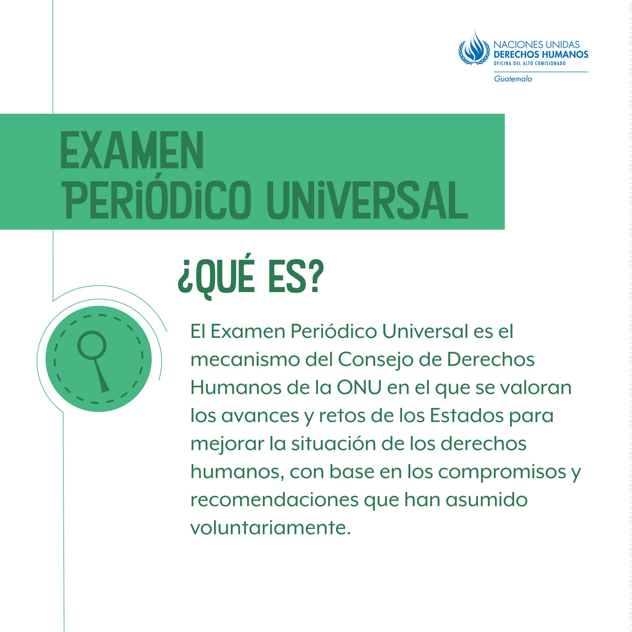 Oacnudh Guatemala On Twitter El Examen Periódico Universal Epu