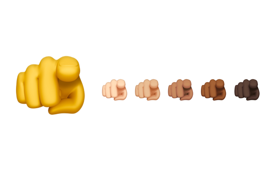 Pointing Emoji