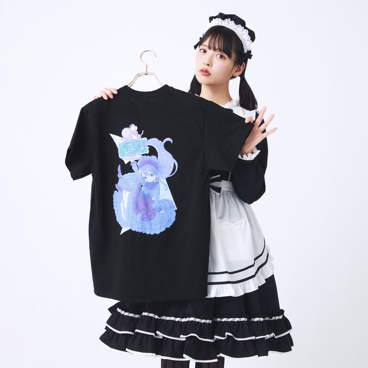 SUBLIMA on Twitter: "#上坂すみれ プロデュースのアパレルブランド『SUMIRE』 🔹SUMIRE第2弾コレクション イラストTシャツ『sweet maid girl ...