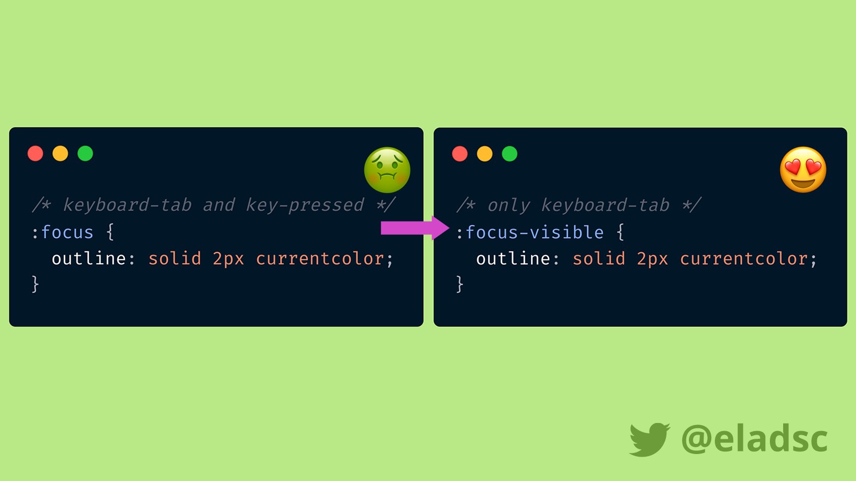 Elad Shechter on Twitter: "🤩 #CSS Game Changer There have been many wars between Web Developers ...