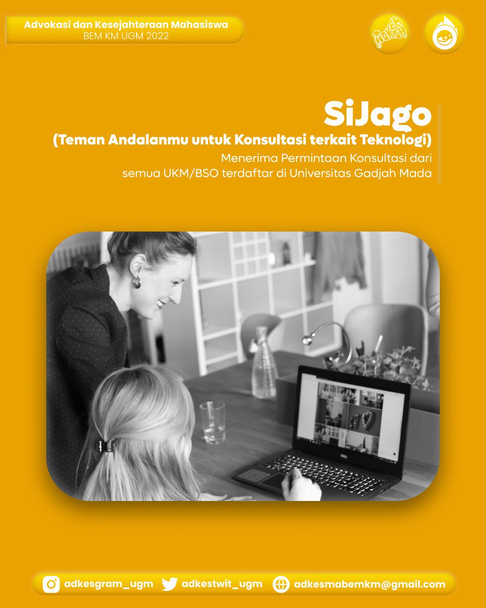 Adkesma BEM KM UGM on Twitter: "[RILIS SIJAGO: KONSULTAN TEKNOLOGI UNTUK SEMUA UKM/BSO DI UGM ...
