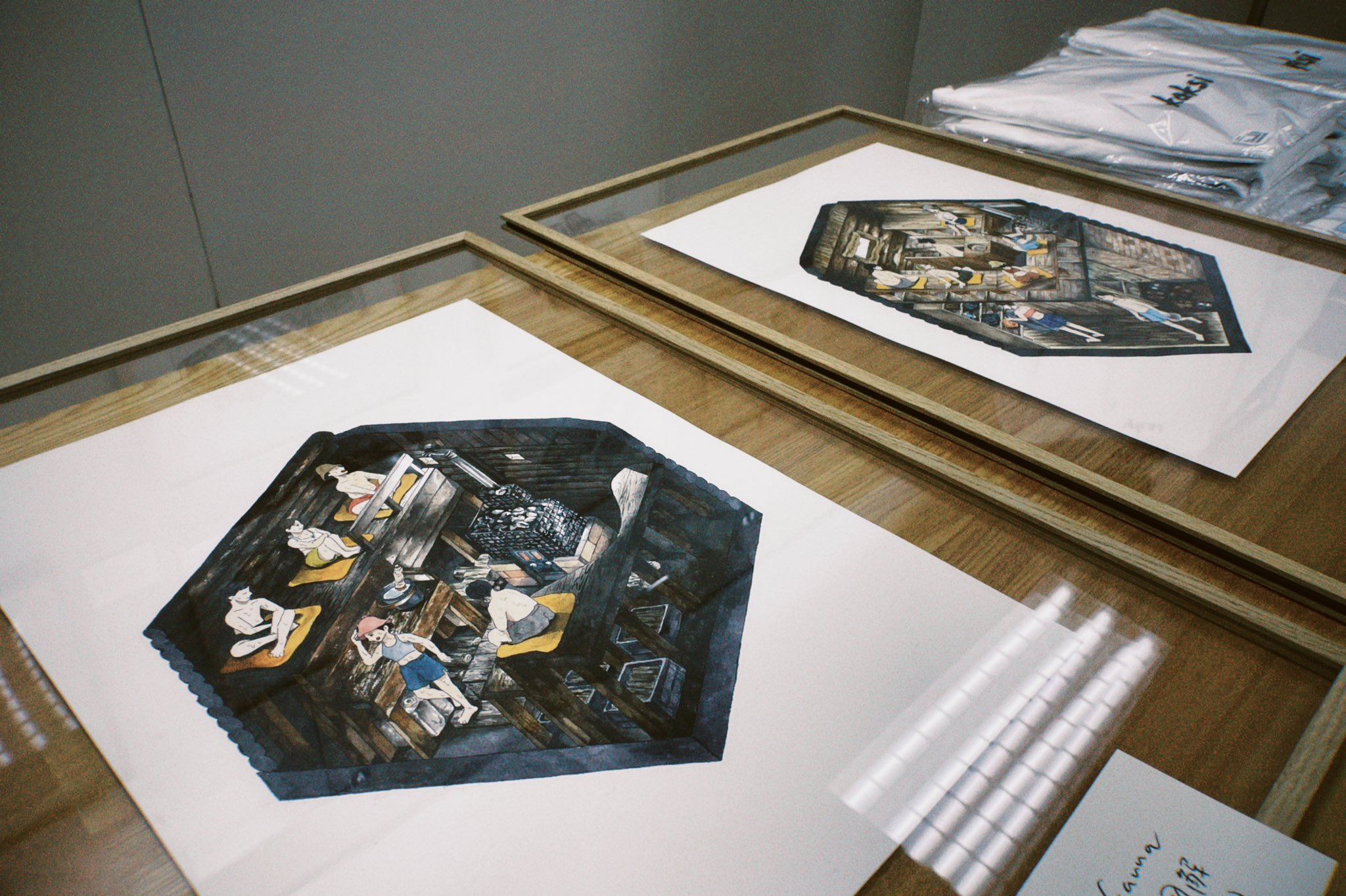 enya honami｜塩谷 歩波 on Twitter: "【イベント出展します🧖‍♀️】 3月16〜21日に日本橋三越にて開催する「おとなの遊び時間」に参加します！ 銭湯図解の原画の展示 ...