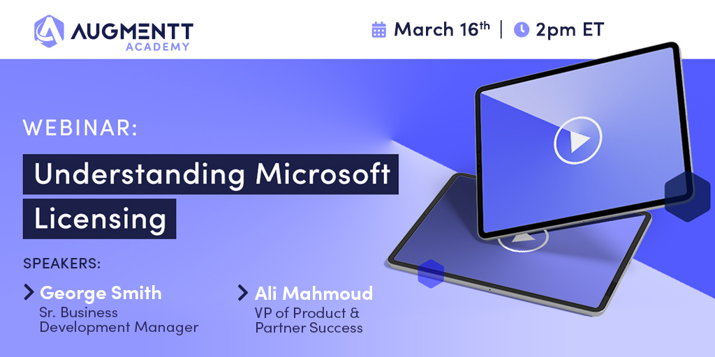 Augmentt on Twitter: "#WEBINAR | You've been asking and we've listened: George Smith & Ali ...