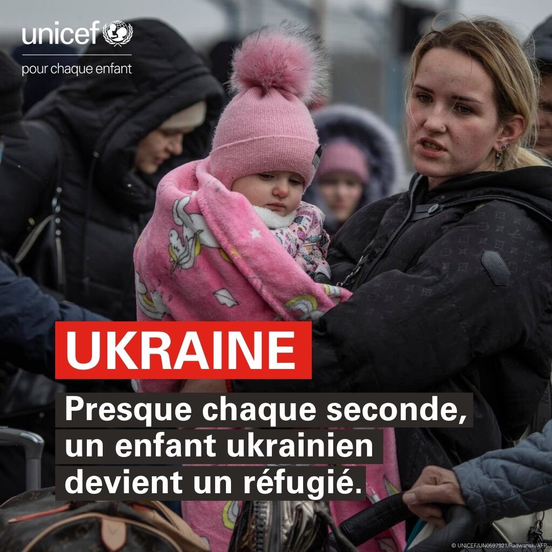 Unicef France On Twitter 🔴 Chaque Minute 55 Enfants Fuient L