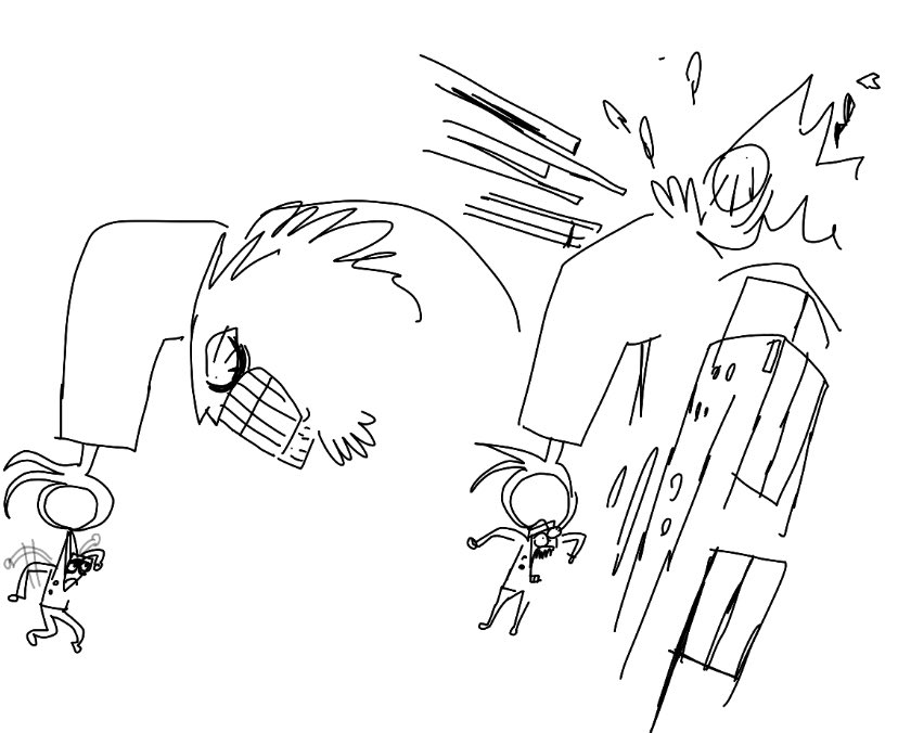 「crackerman takes burgerbaby to McDonald's #thehotelpodcast 」🧠🕷️🦴IZZY 🇵🇸の漫画