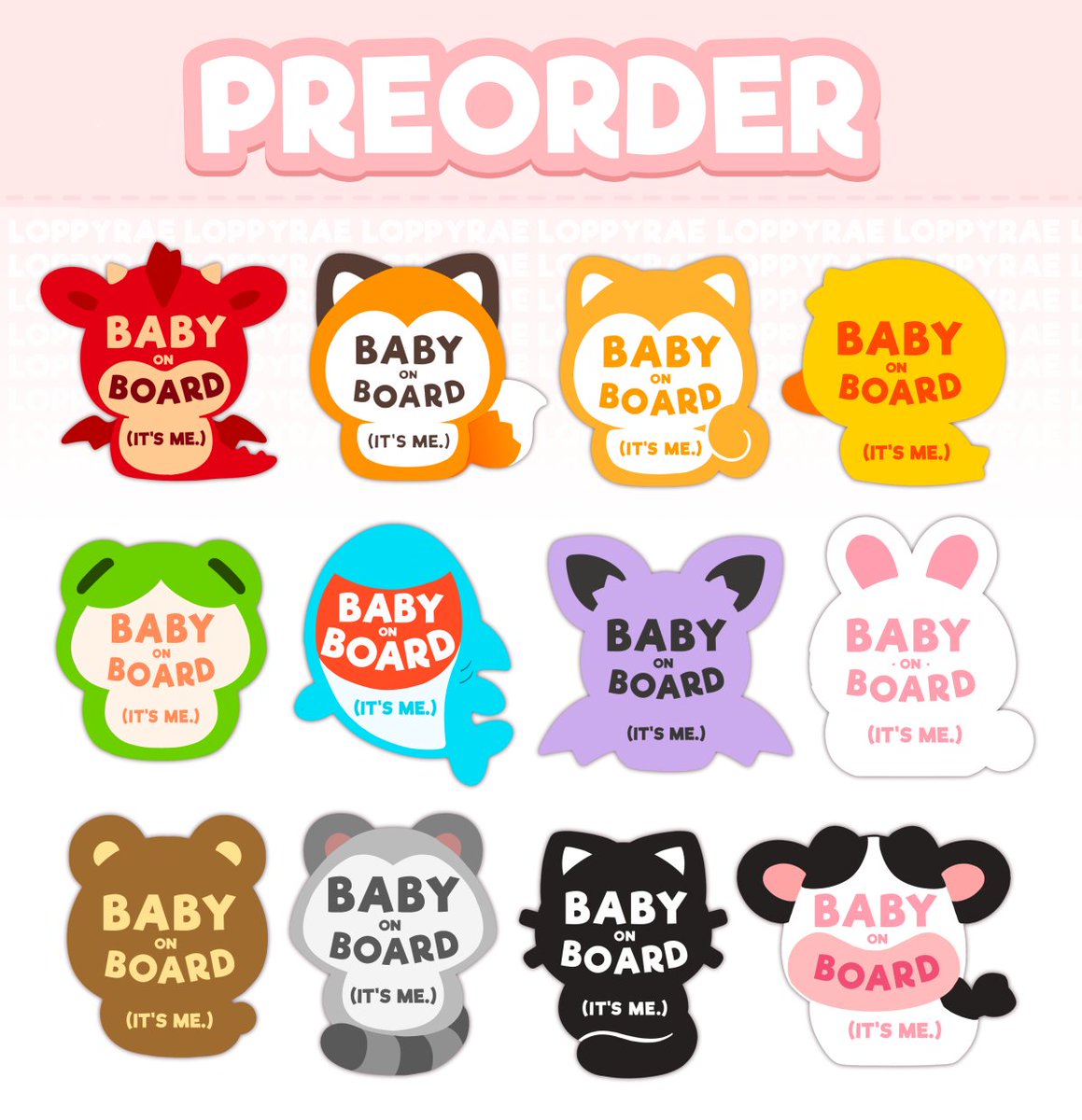 Twoucan - Loppy Rae: Sticker Preorders! (@LoppyRae)