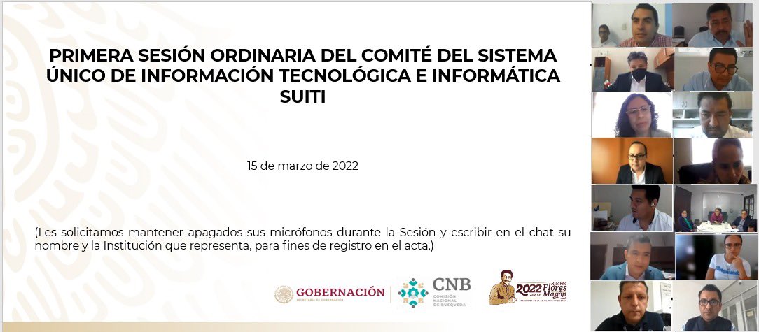 Comisión Nal De Búsqueda Mx On Twitter Primera Sesión Ordinaria Del