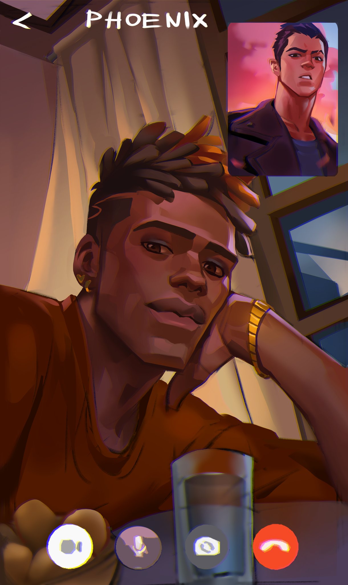 Shkret Art on Twitter: "It was originally a quick sketch, but I got carried away. Phoenix called ...