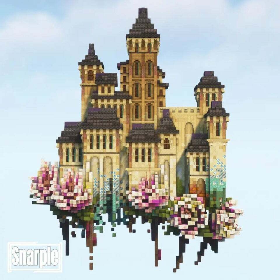Minecraft Floating Castles